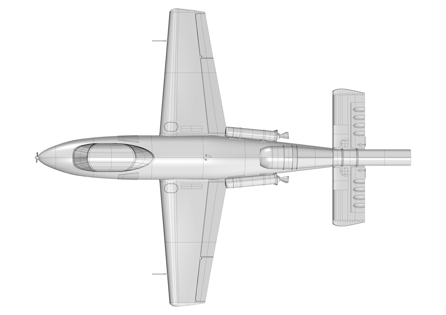 3D Ju EF126 Elli Single Argus As 104 Model - TurboSquid 2184814