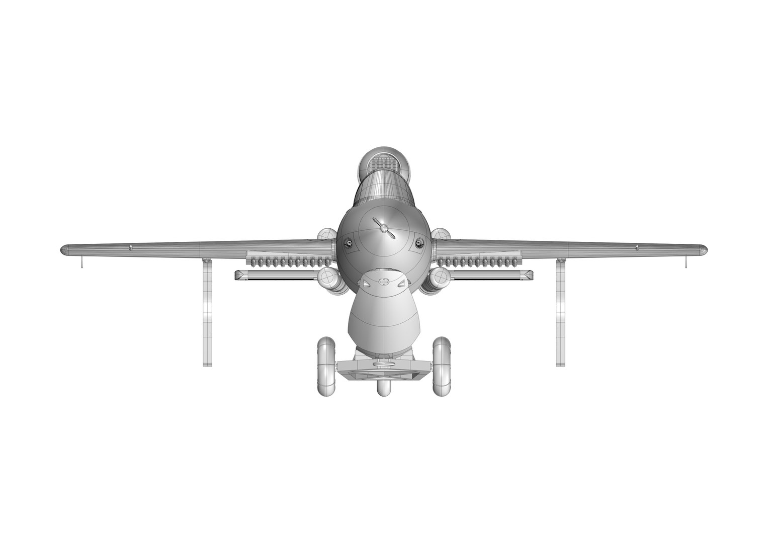 3D Ju EF126 Elli Single Argus As 104 Model - TurboSquid 2184814