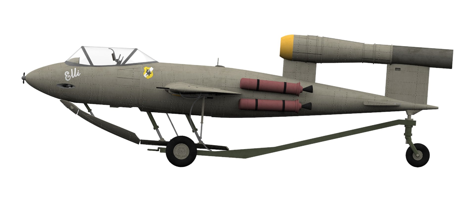 3D Ju EF126 Elli Single Argus As 104 Model - TurboSquid 2184814