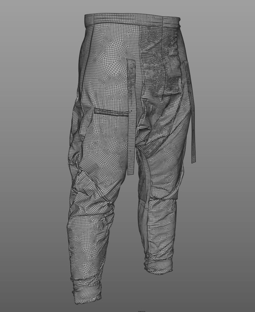 3D Cyberpunk Costume Pants Marvelous - TurboSquid 1345774