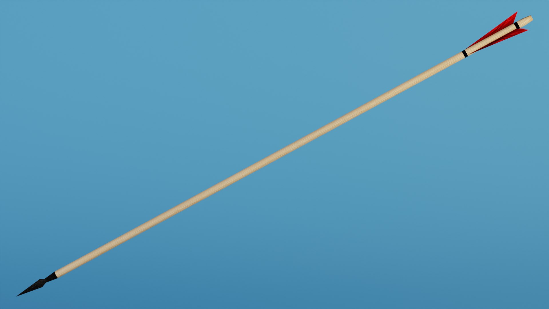 3D Bodkin Arrow - TurboSquid 1660218