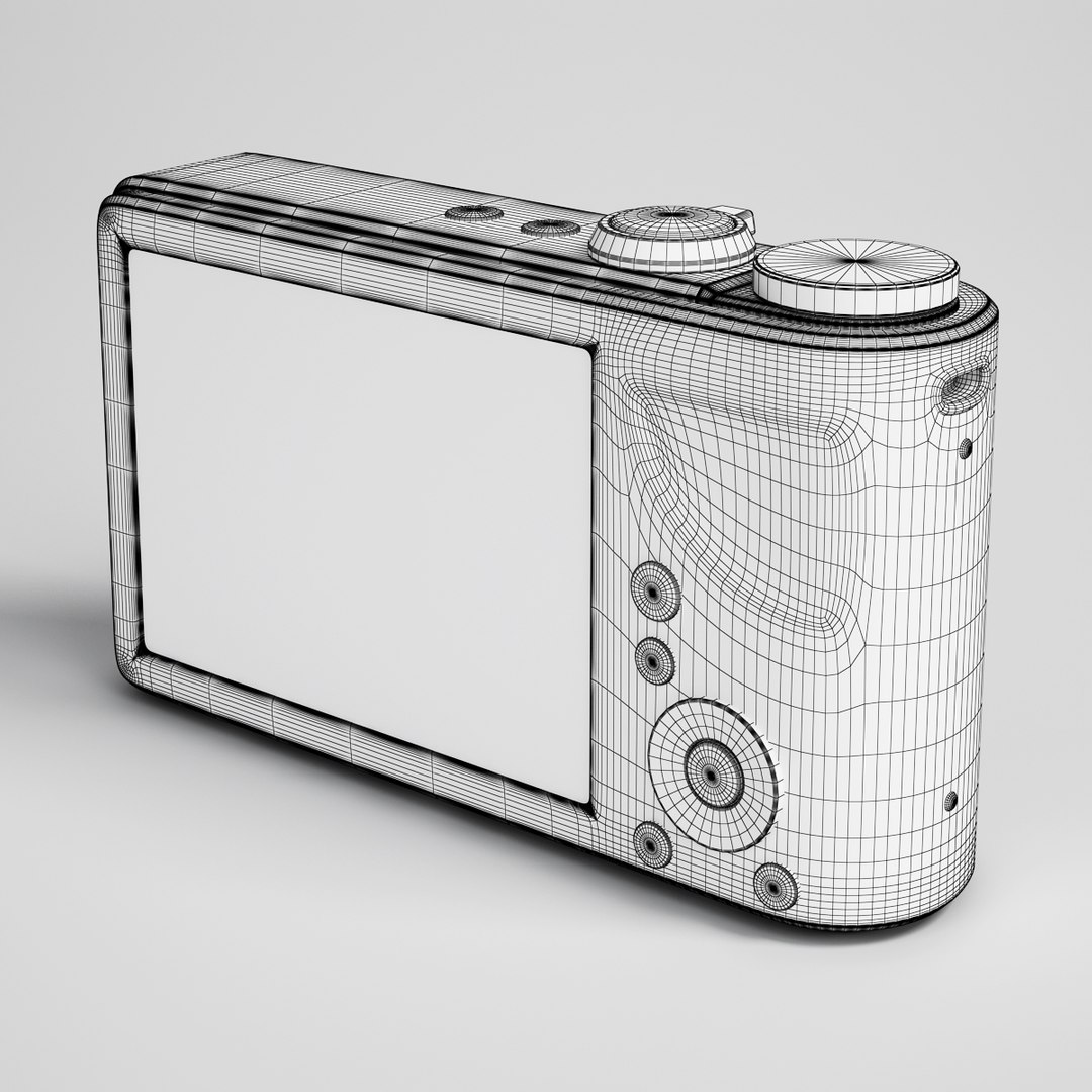 3d model digital camera