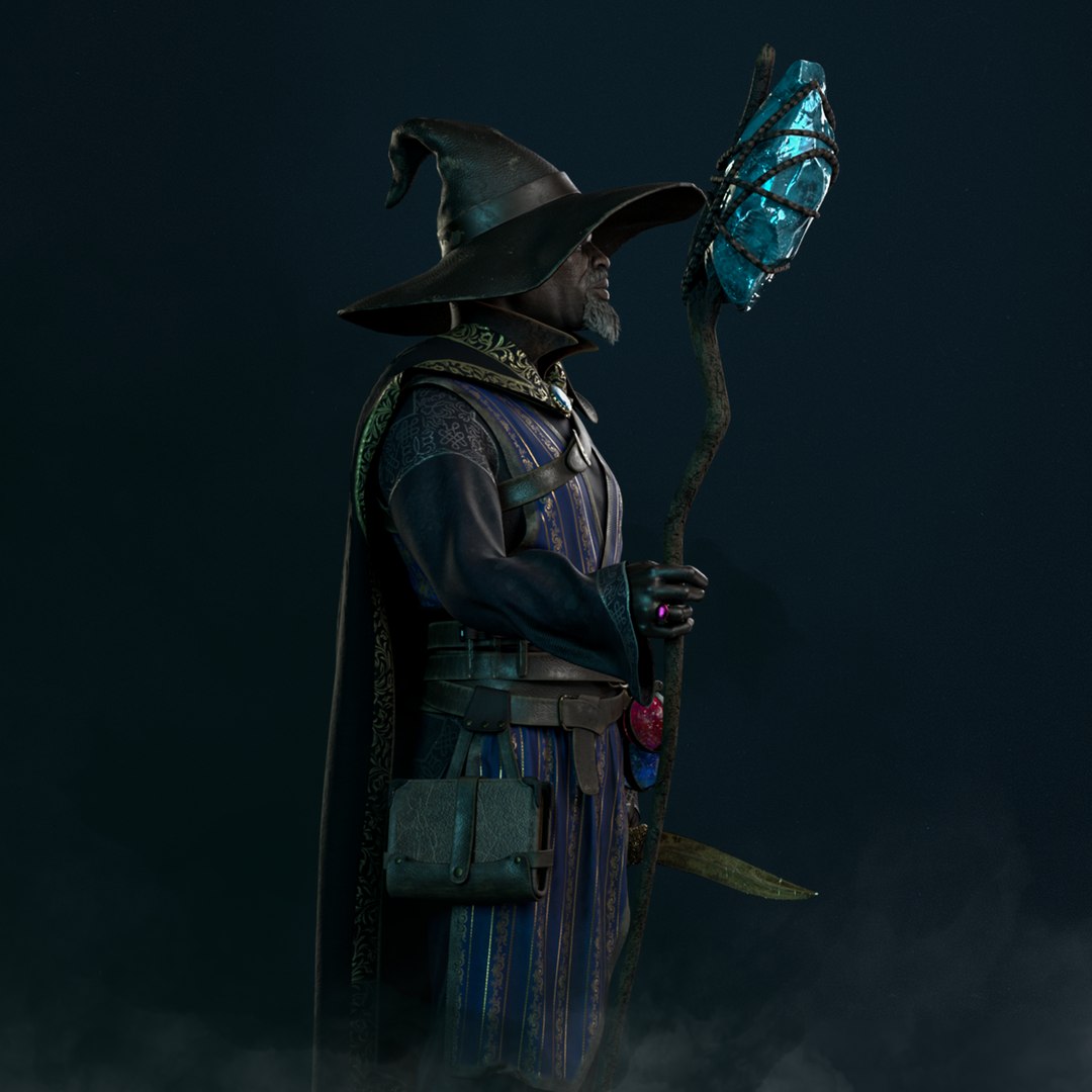 The Mage 3D Model - TurboSquid 1911826