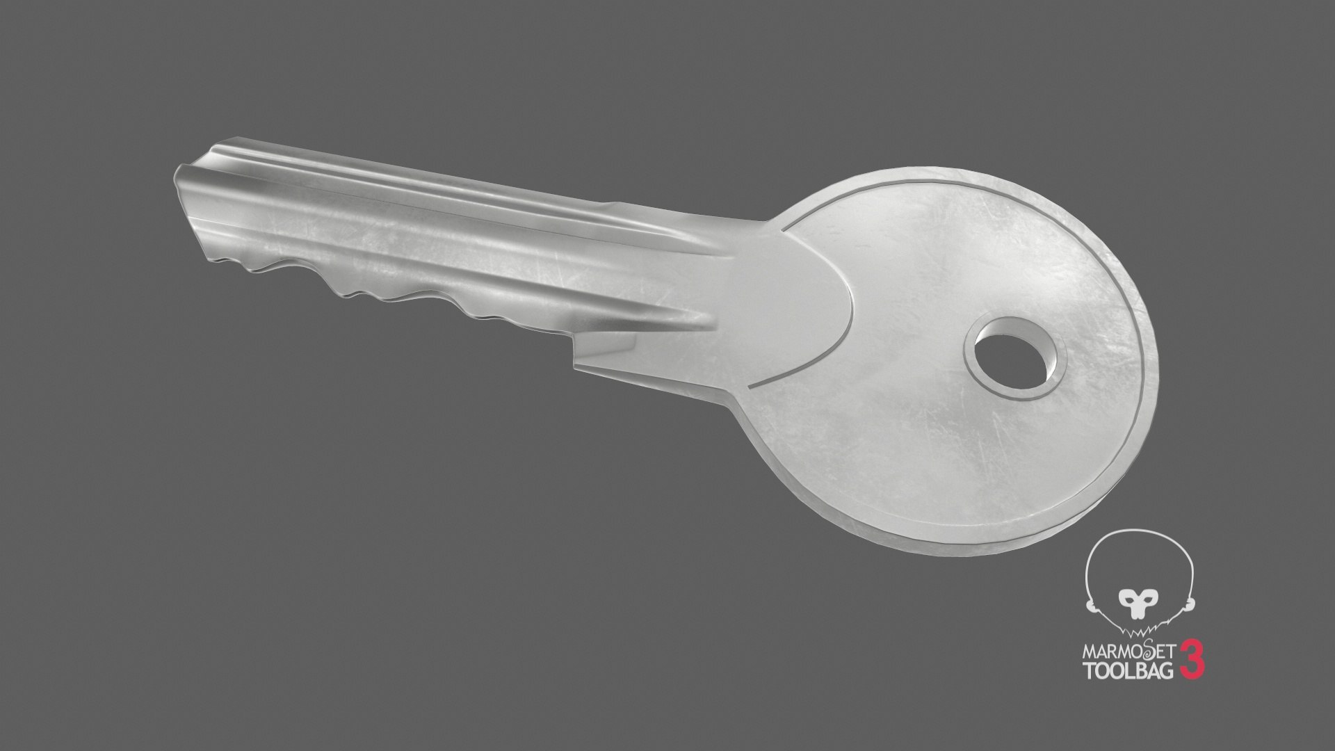 Door Key 3D Model - TurboSquid 1699842