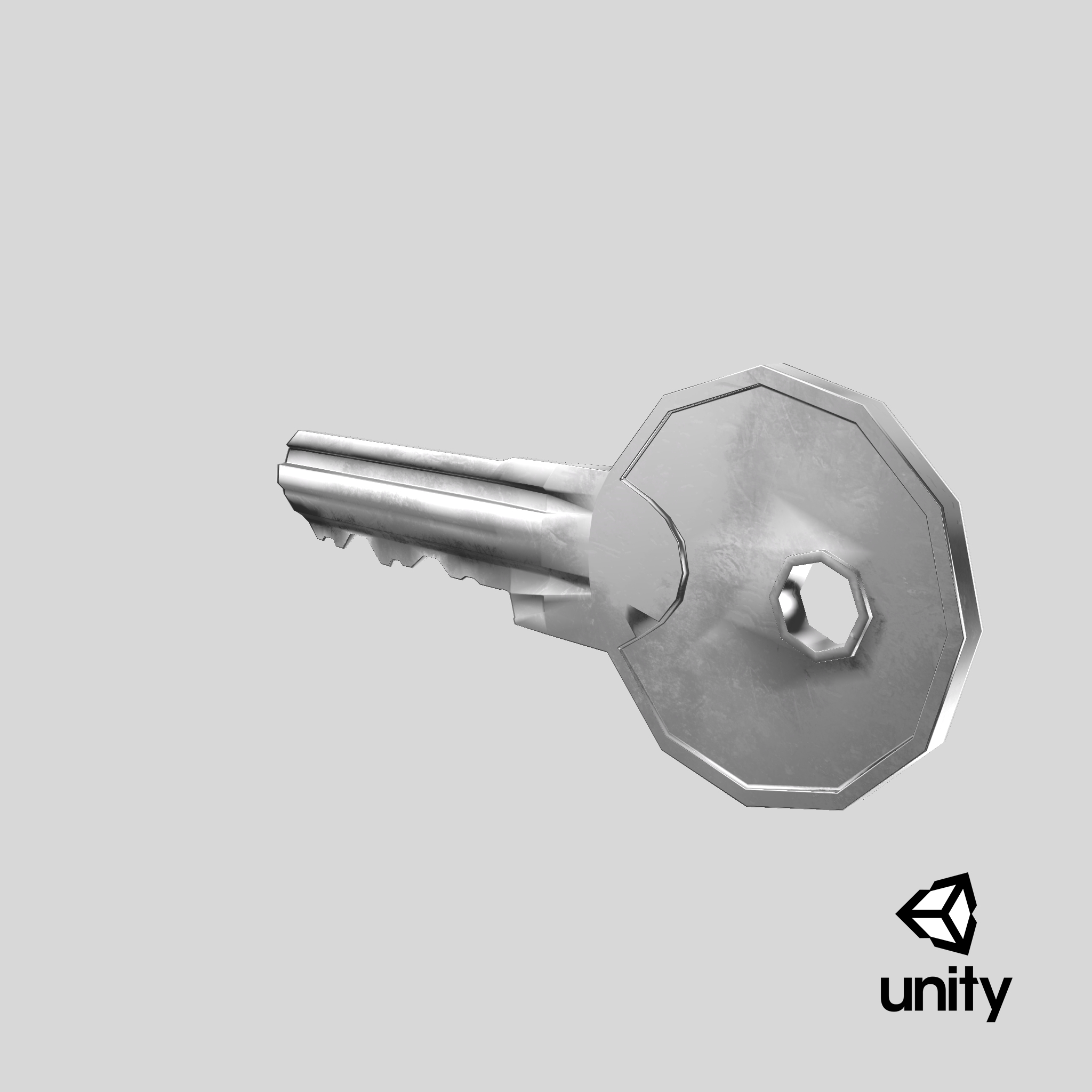 Door key 3D model - TurboSquid 1699842