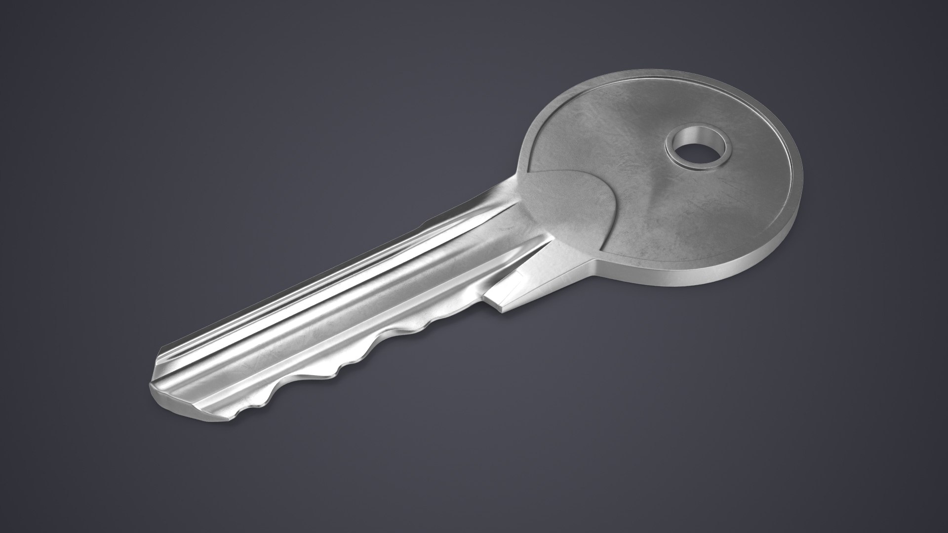 Door key 3D model - TurboSquid 1699842