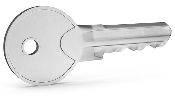 Door key 3D model - TurboSquid 1699842
