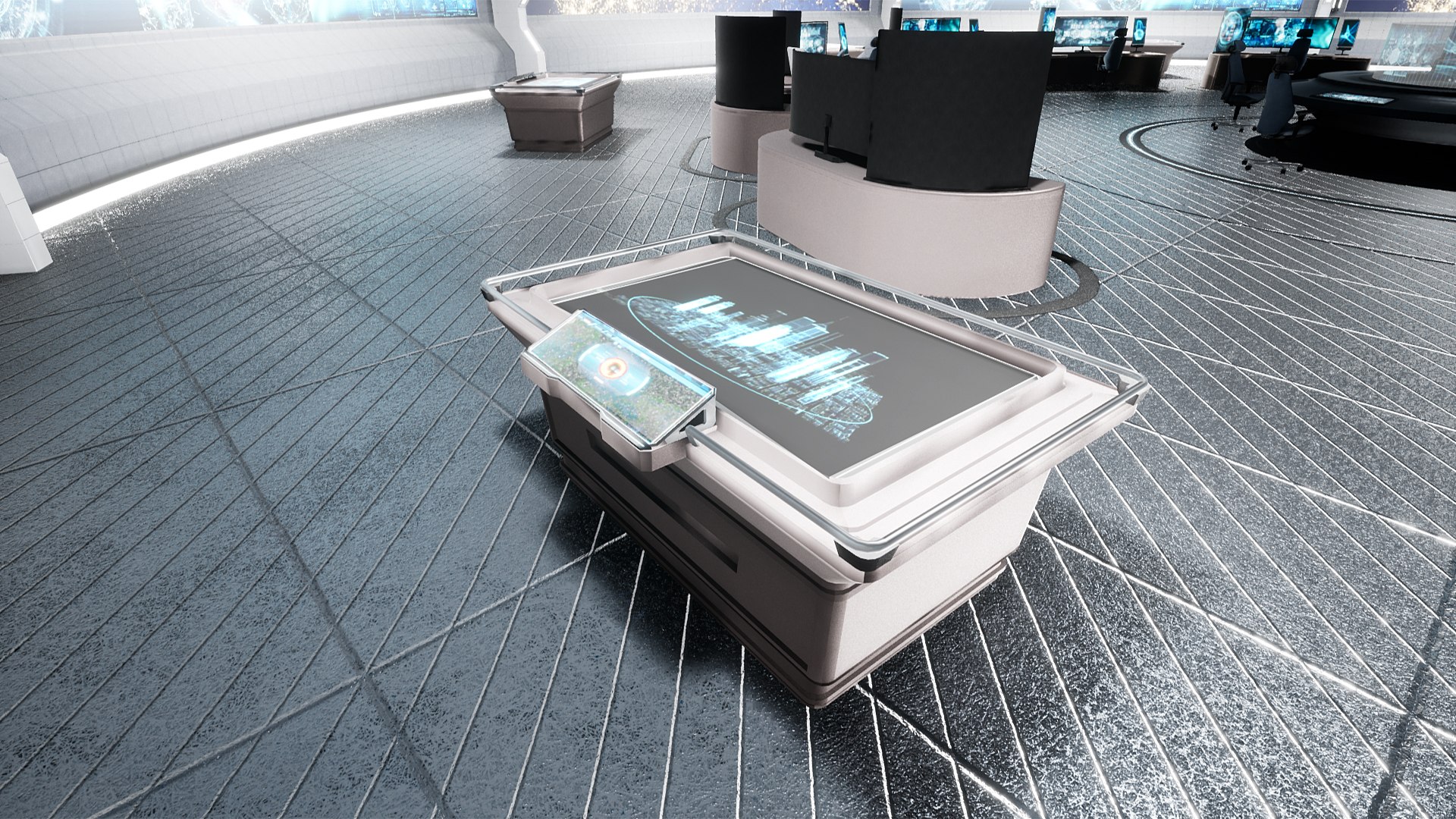 3D Modular command center environment package model - TurboSquid 2150164