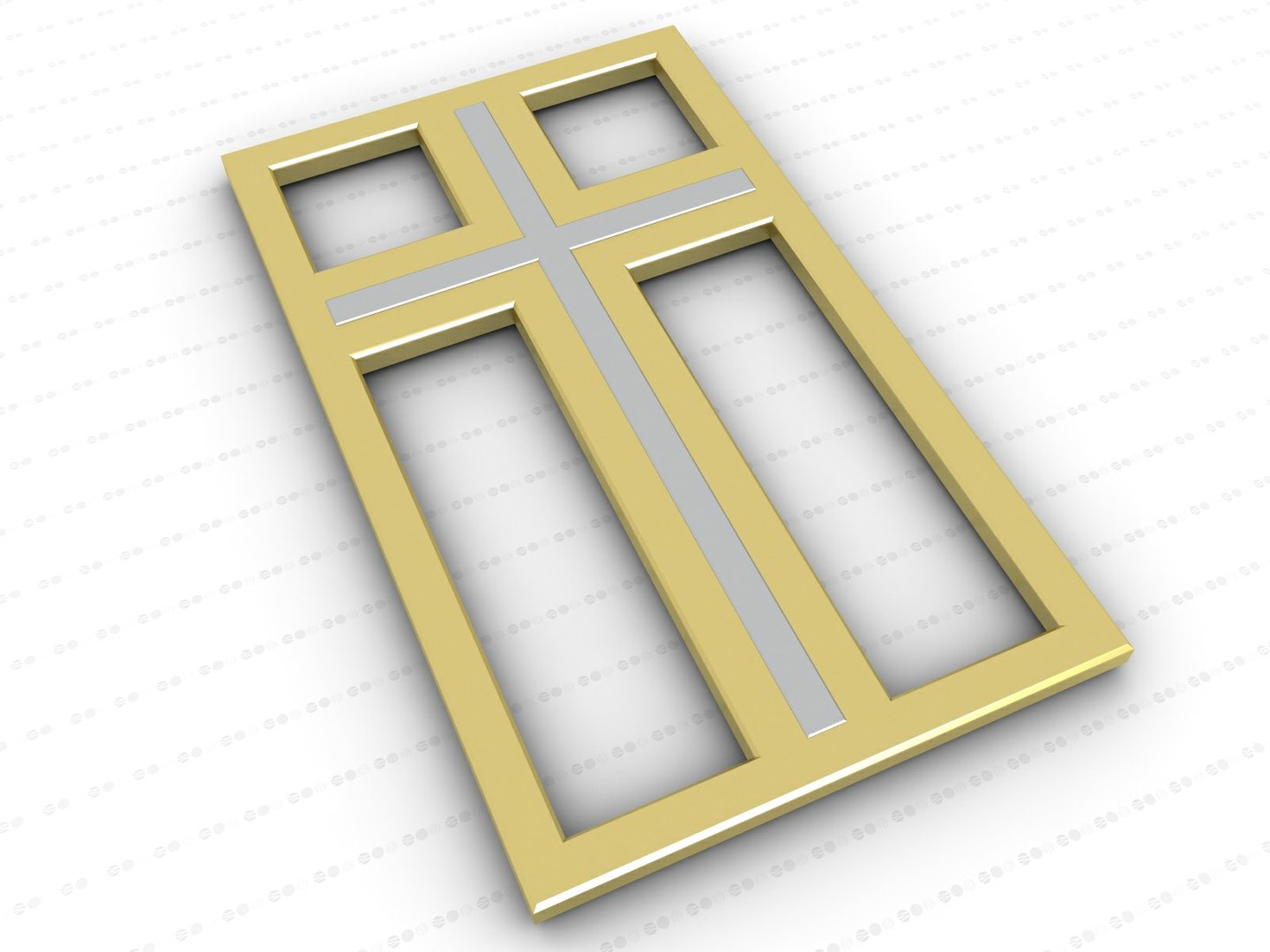 3D cross - TurboSquid 1474171