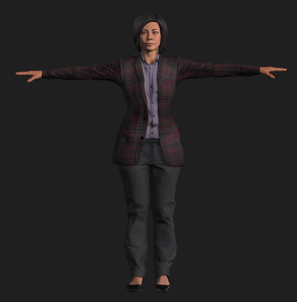 Business woman 3D model - TurboSquid 1664346