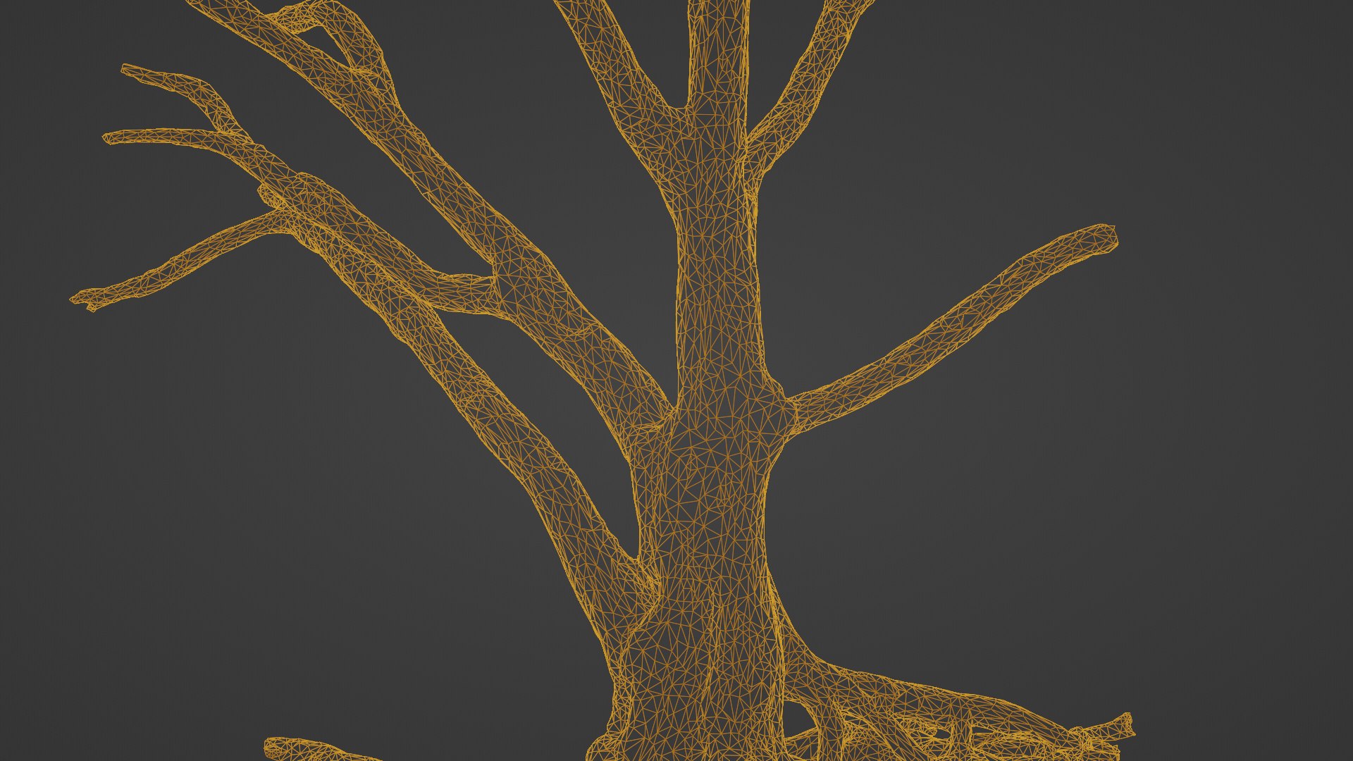 3D Model Namibian Dry Tree 01 LowPoly - Scan - TurboSquid 2047752