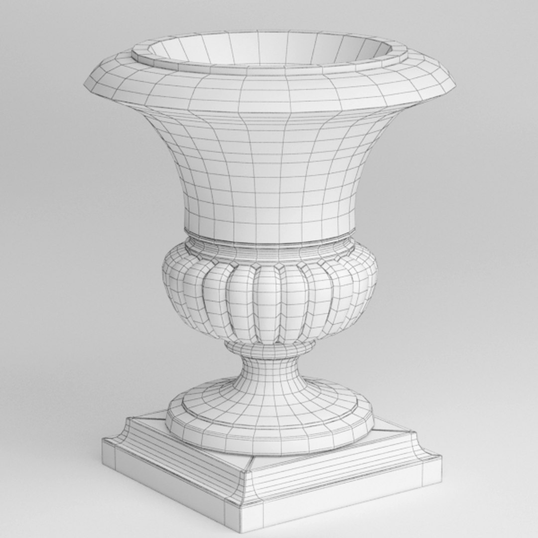 urn 3d model