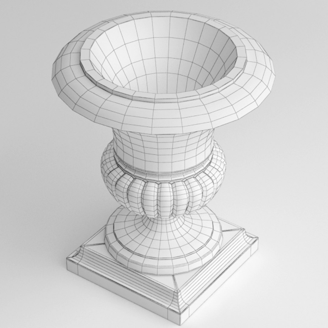 urn 3d model