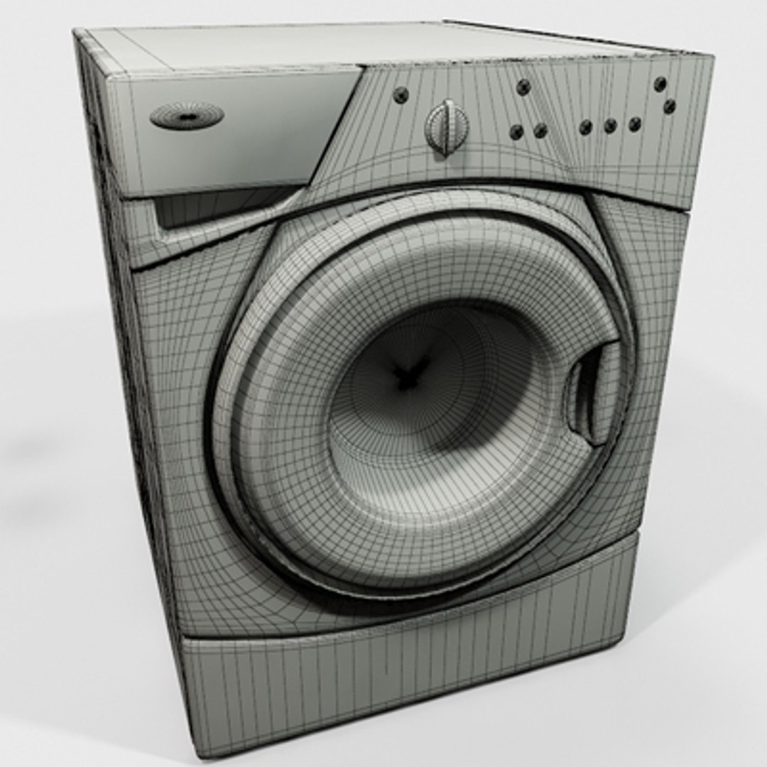 3d Washing Machine Washer