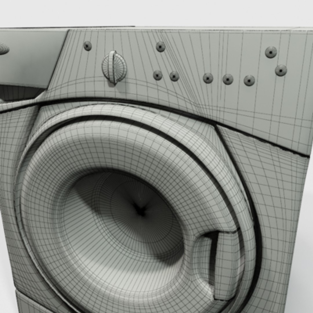 3d Washing Machine Washer