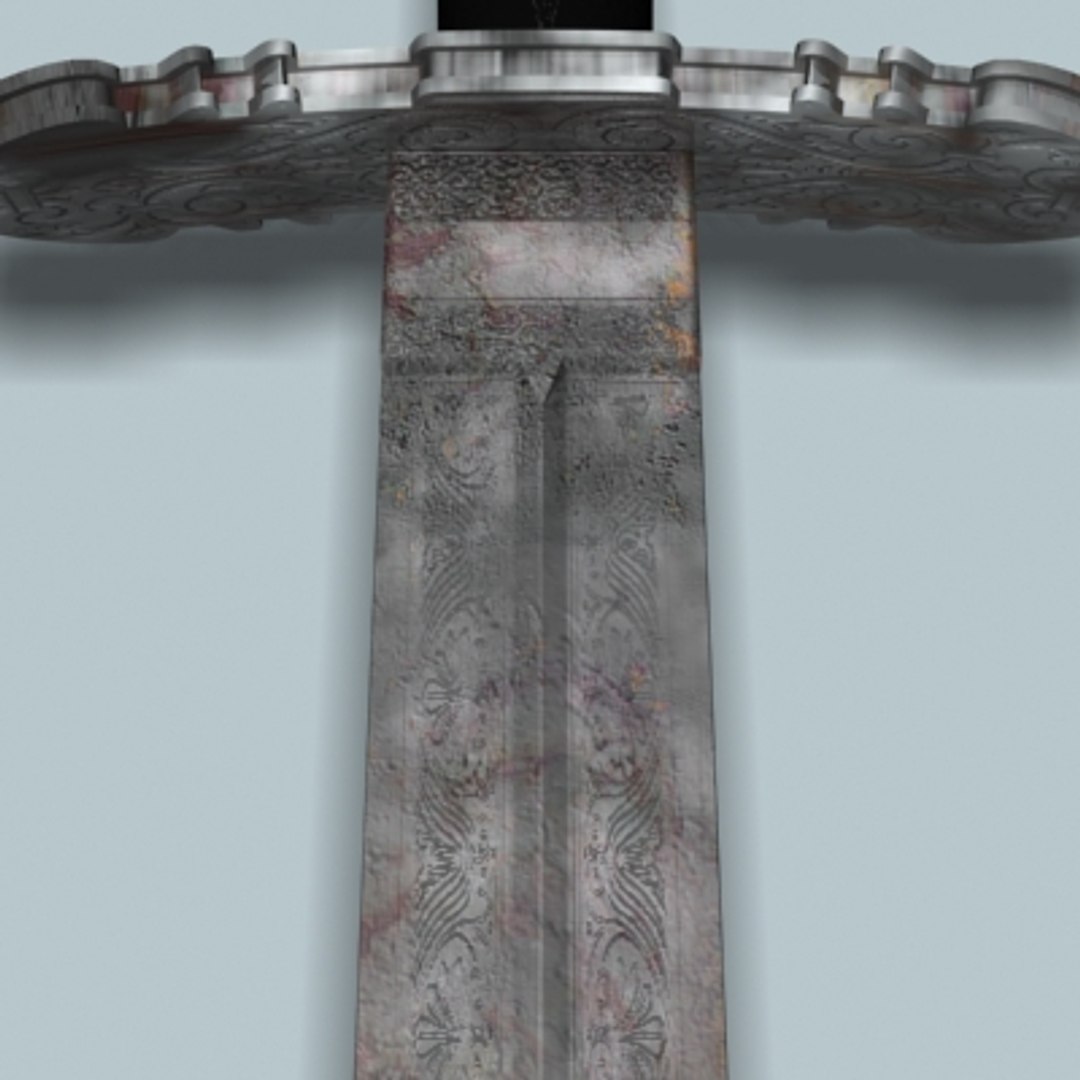 3d Model Of Swords