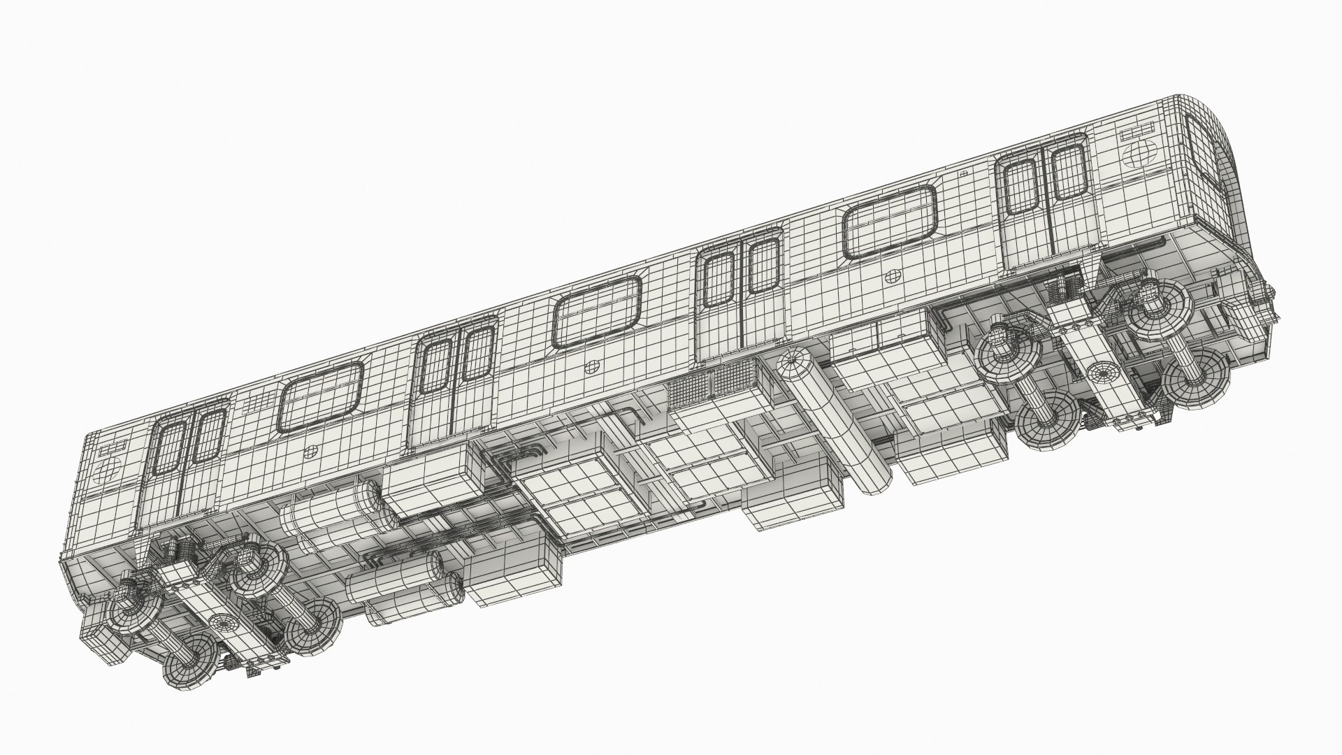 R160 Middle Subway Car With Sliding Side Doors Silver Rigged Model ...