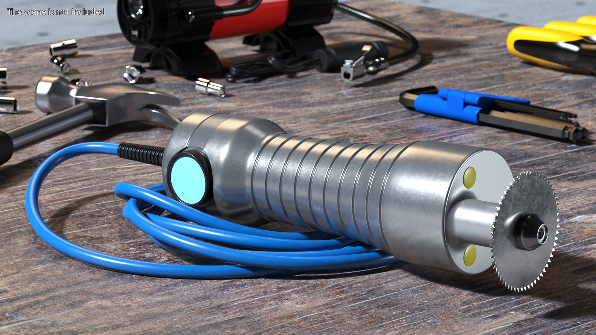 Autopsy Saw With Circular Blade 3D Model - TurboSquid 1919187