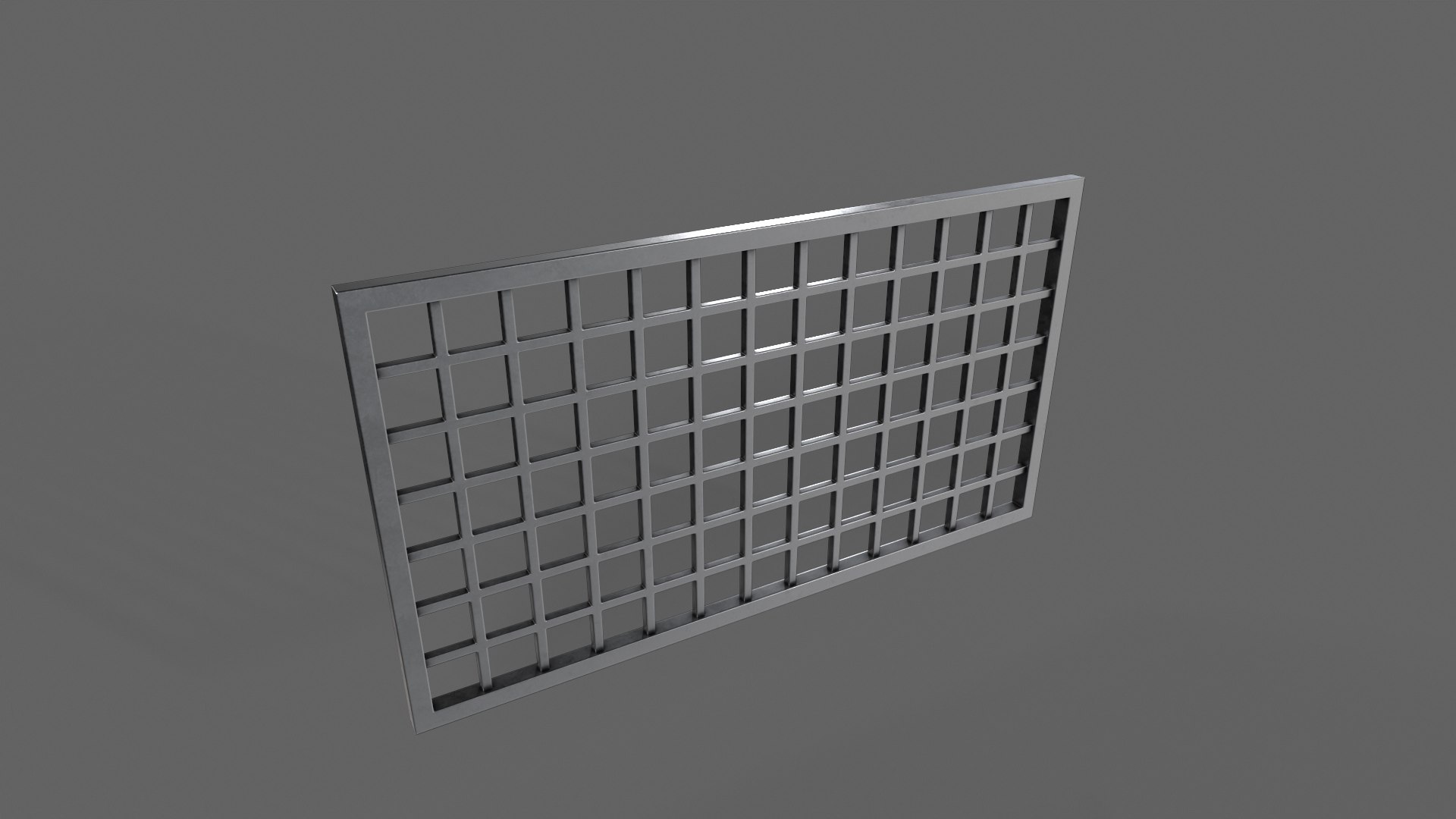 3D Model PBR Prison Window 4 - TurboSquid 2414990