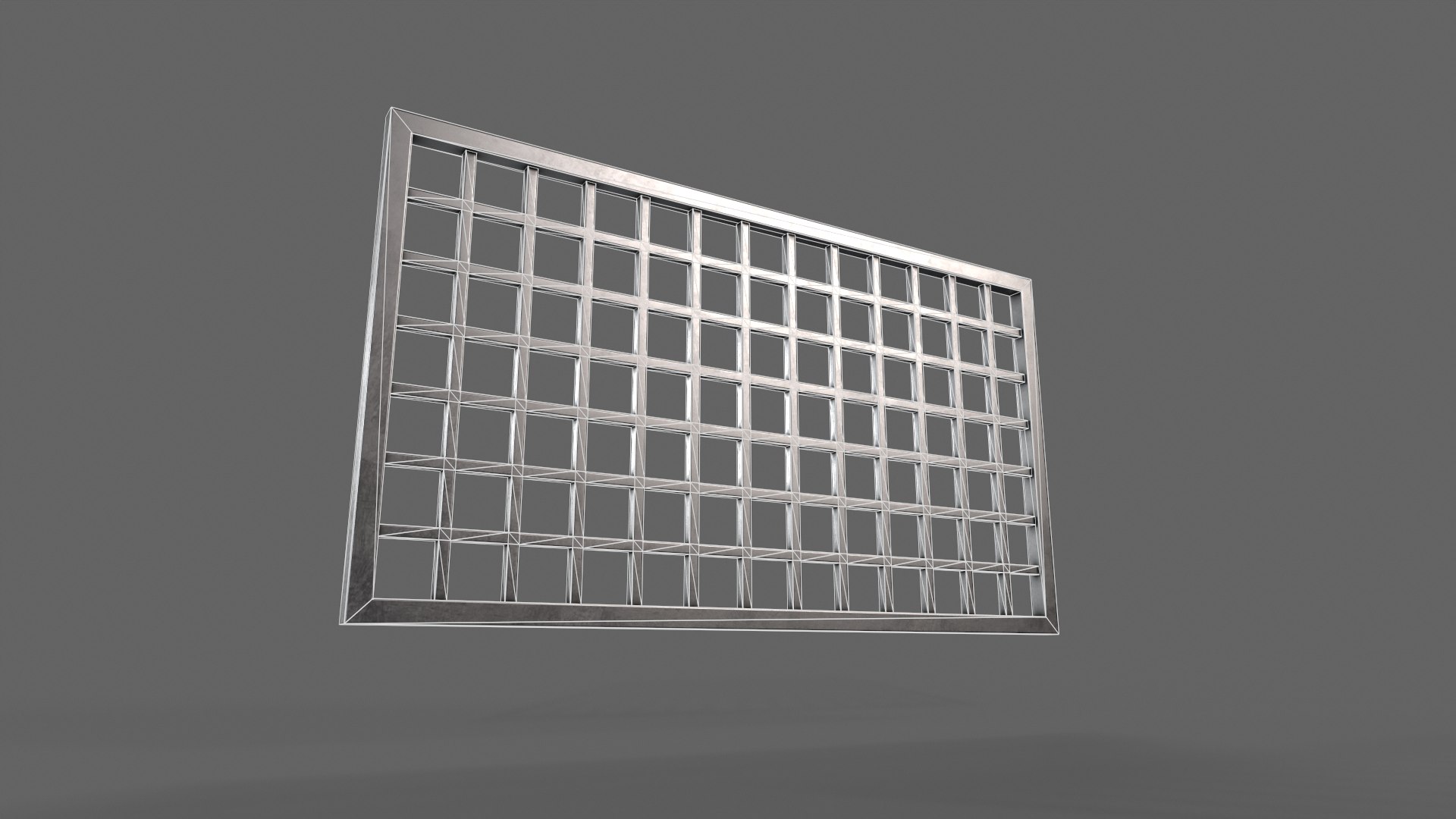 3D Model PBR Prison Window 4 - TurboSquid 2414990