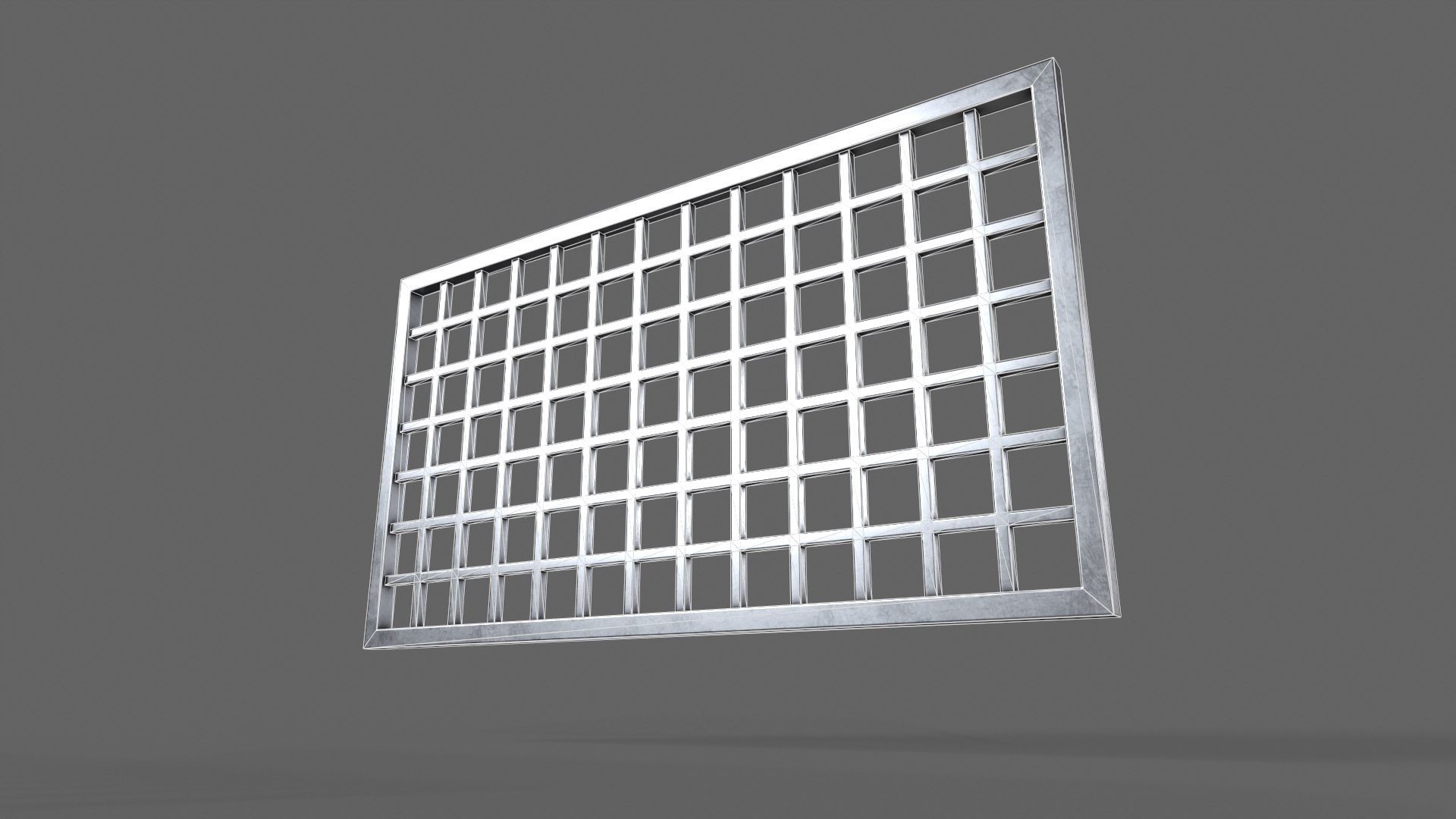 3D Model PBR Prison Window 4 - TurboSquid 2414990