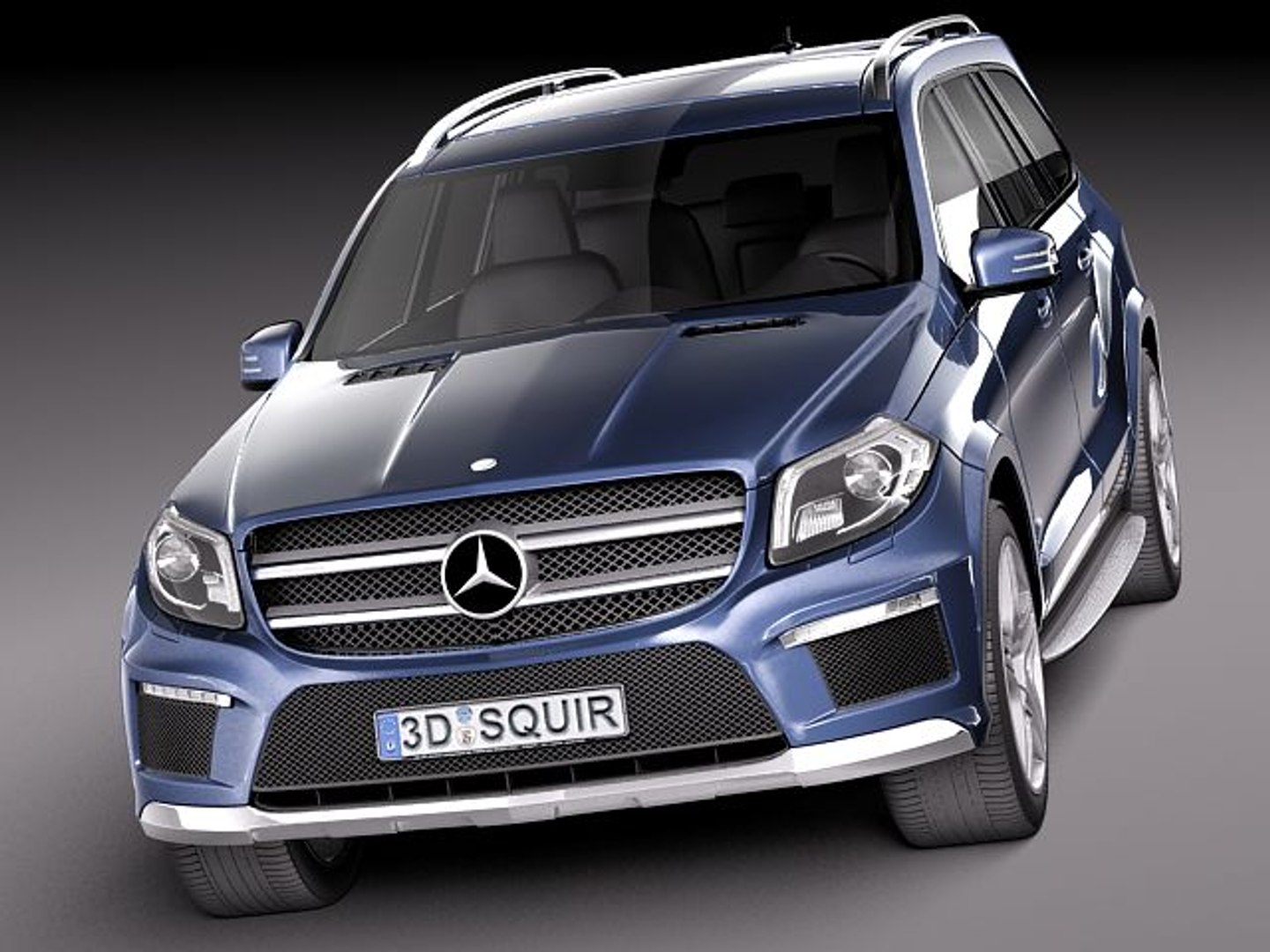 mercedes benz mercedes-benz gl 3d max