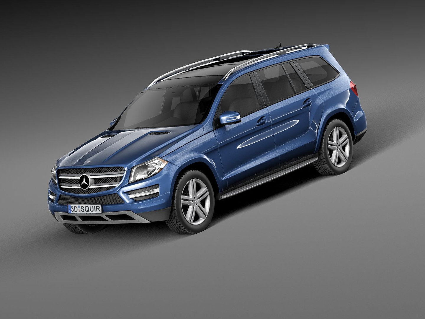 mercedes benz mercedes-benz gl 3d max