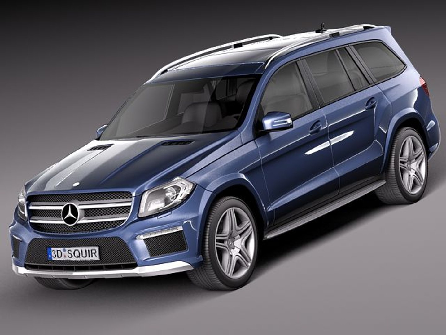 mercedes benz mercedes-benz gl 3d max