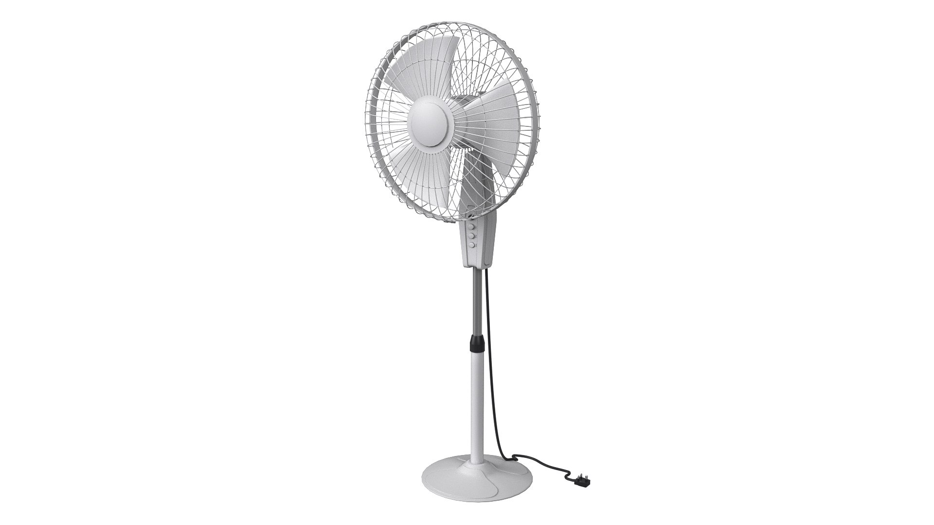3D Pedestal Fan Model - TurboSquid 1447826