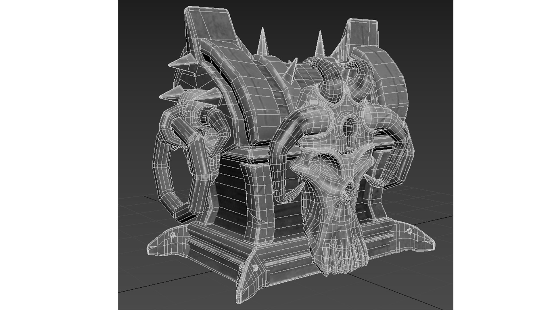 Stylized Demon Chest 3D Model - TurboSquid 2520154