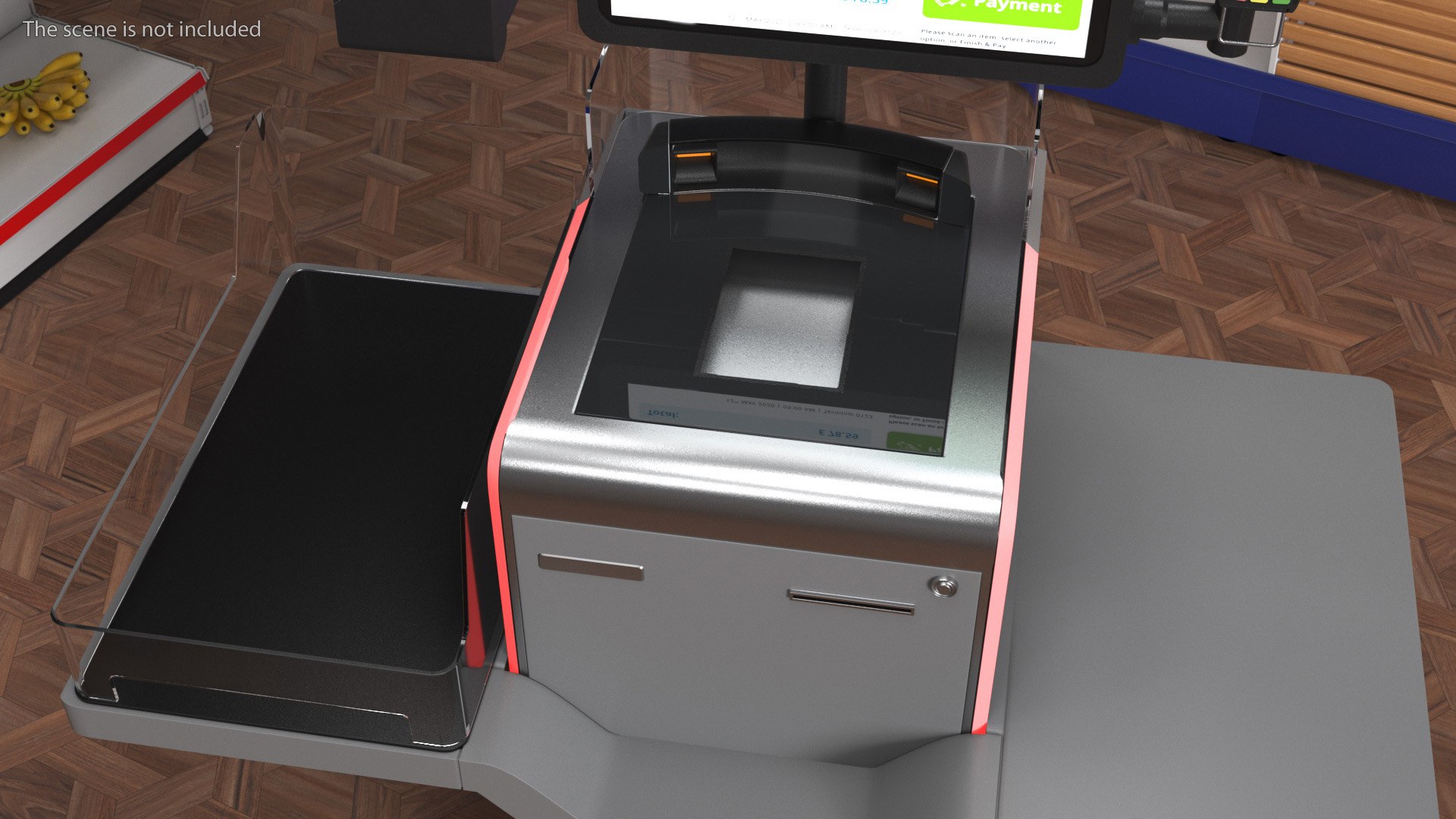 3D Retail Self Checkout System Grey - TurboSquid 2015782