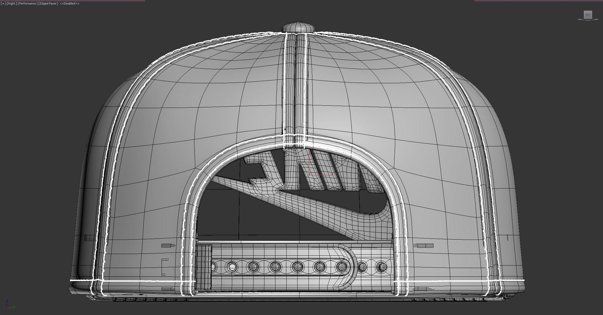 3D Snapback Cap - TurboSquid 2037777