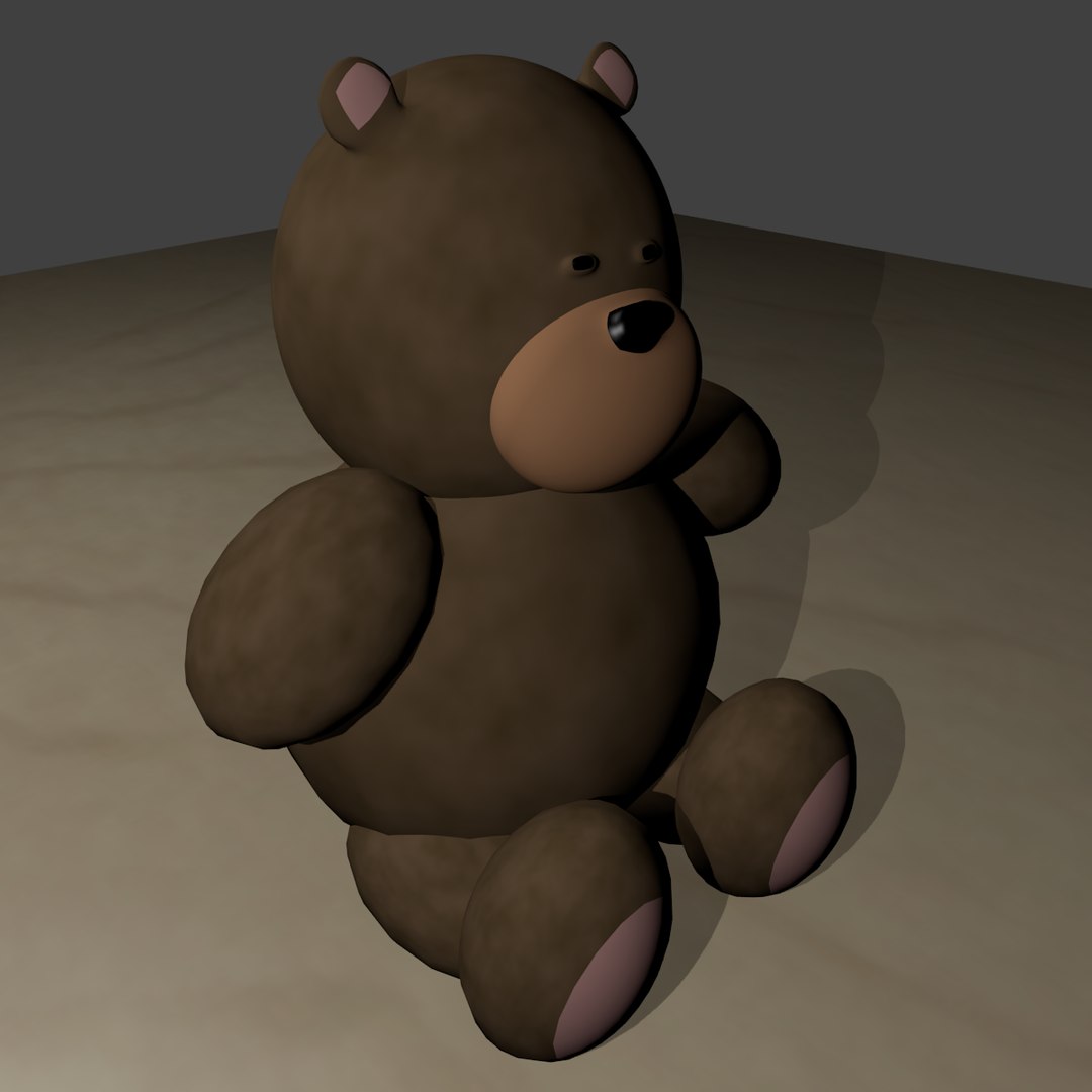 Teddy Bear 3d Model
