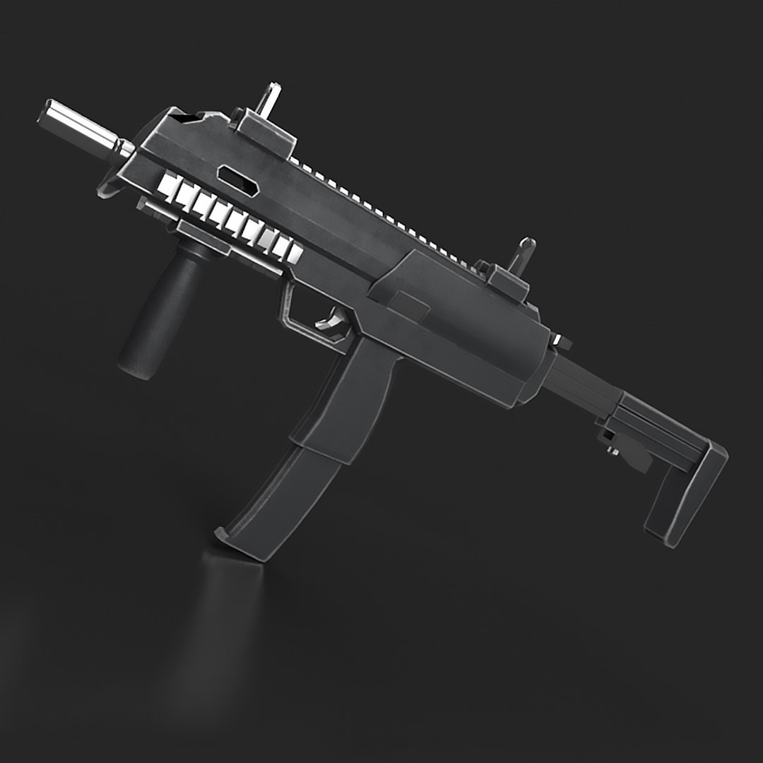 Gun 3D Model - TurboSquid 1360341