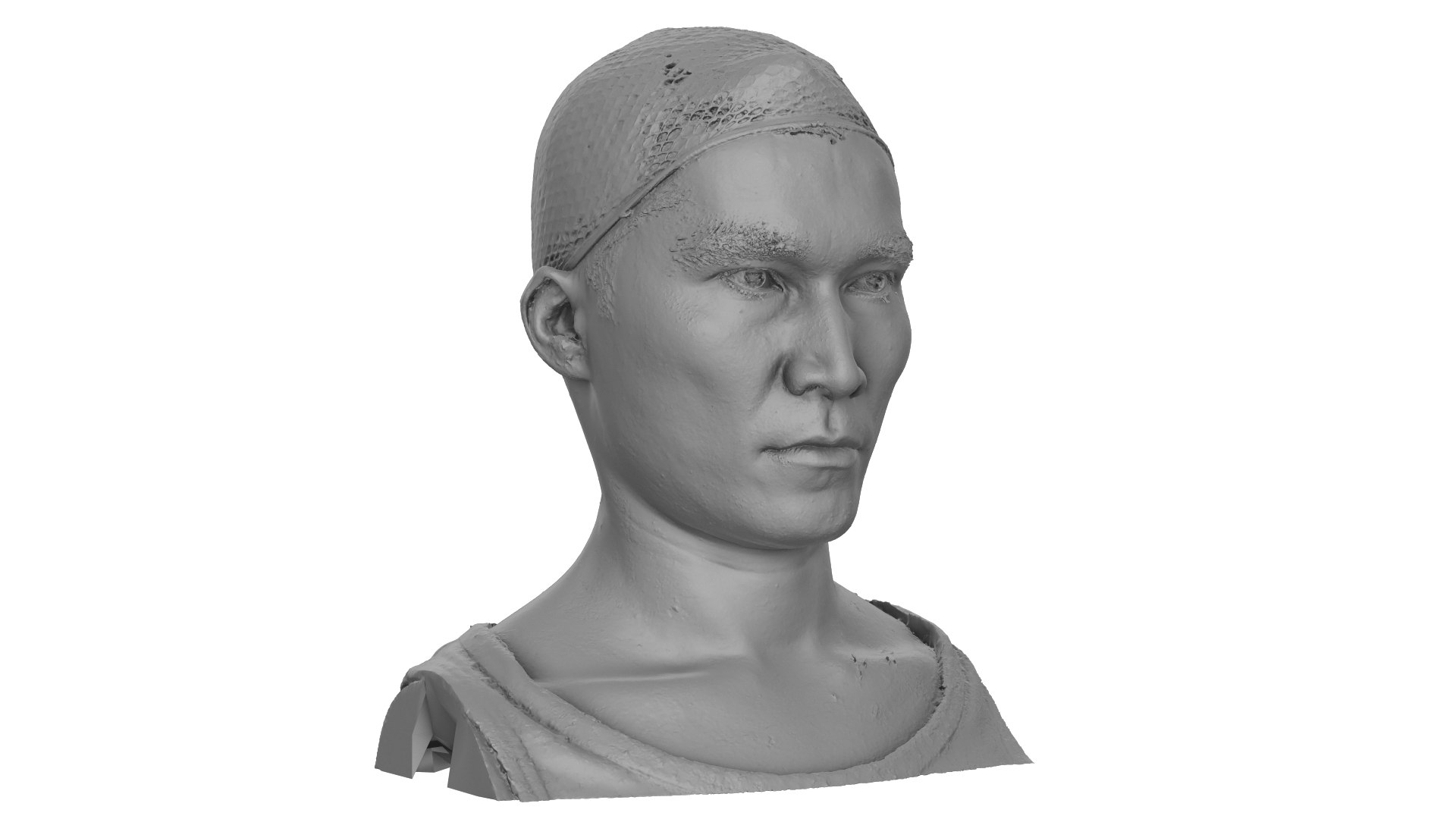 3D Raw Head Scan Hatsu Tanzan - TurboSquid 1943011