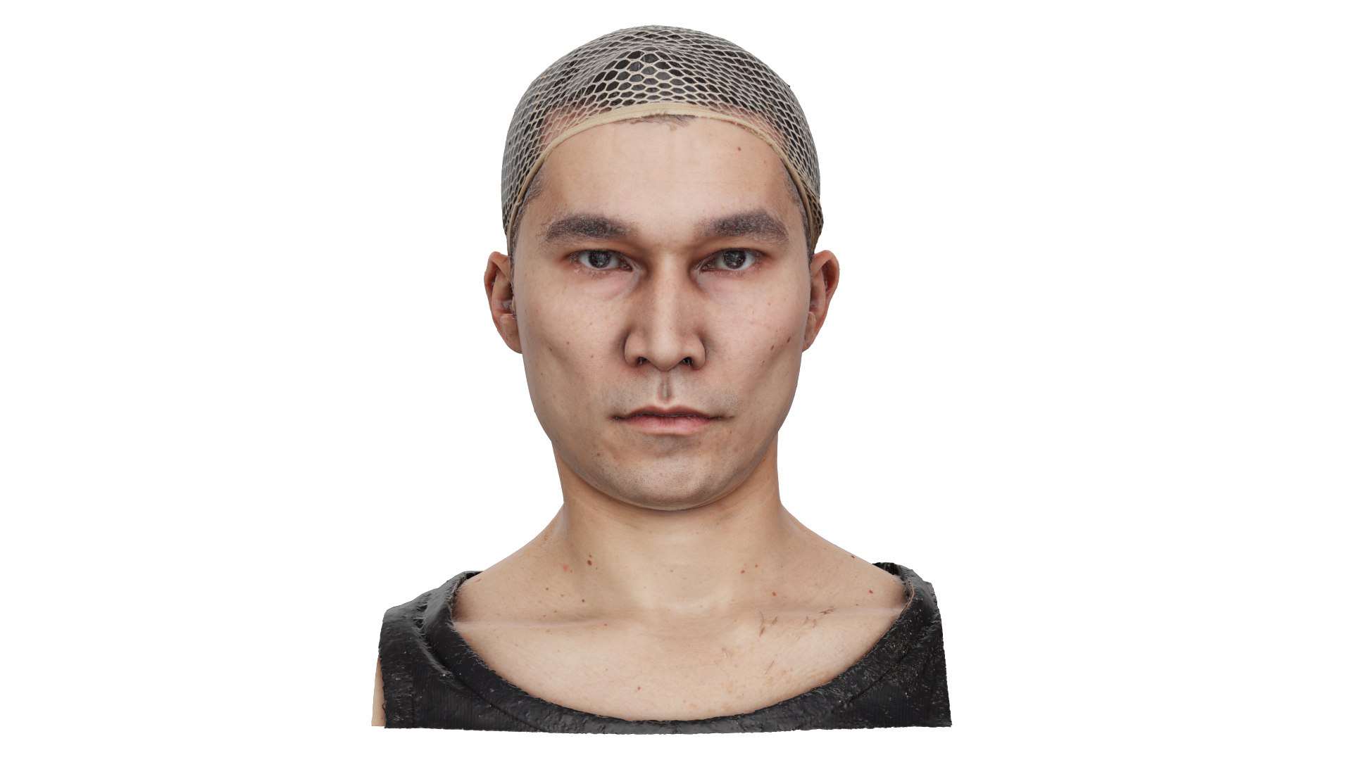3D Raw Head Scan Hatsu Tanzan - TurboSquid 1943011