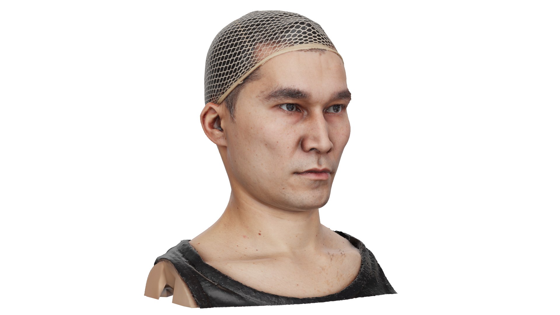 3D Raw Head Scan Hatsu Tanzan - TurboSquid 1943011