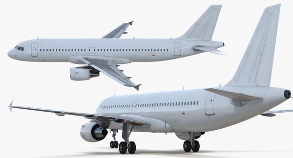 modelo 3d Airbus A320 Generic Rigged - TurboSquid 1230756