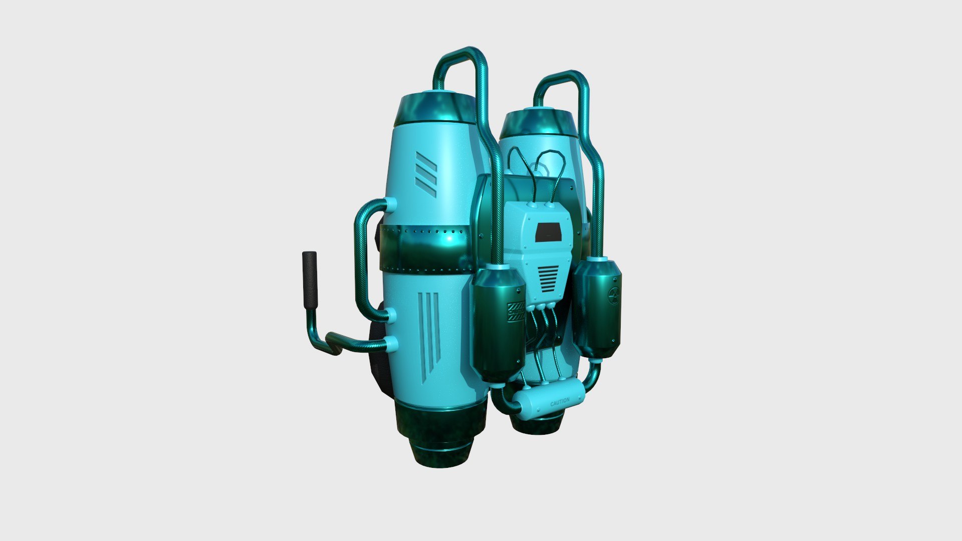 3D Jetpack A06 Blue - SciFi Character Design - TurboSquid 1875821