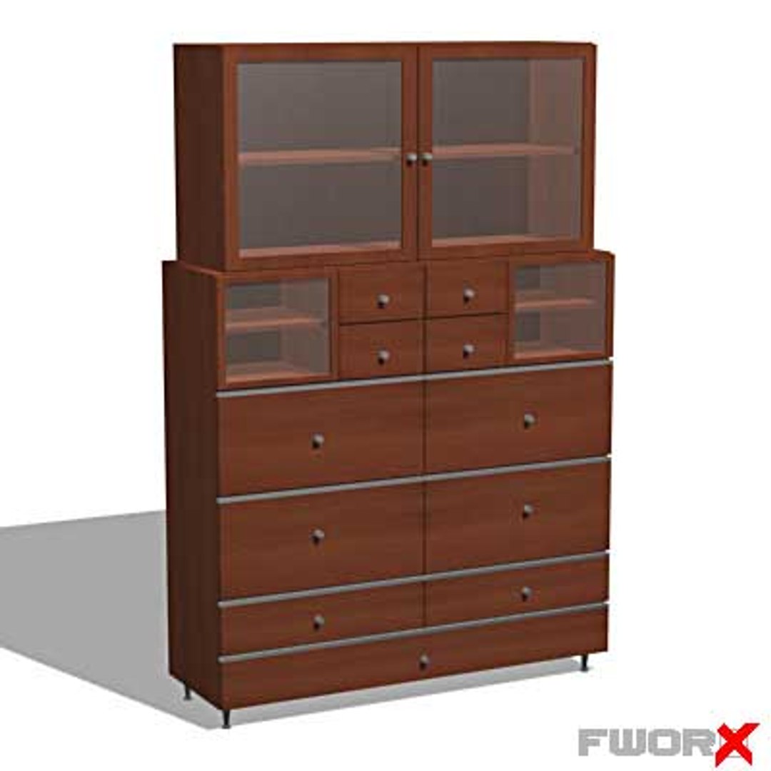 cabinet office 3d model