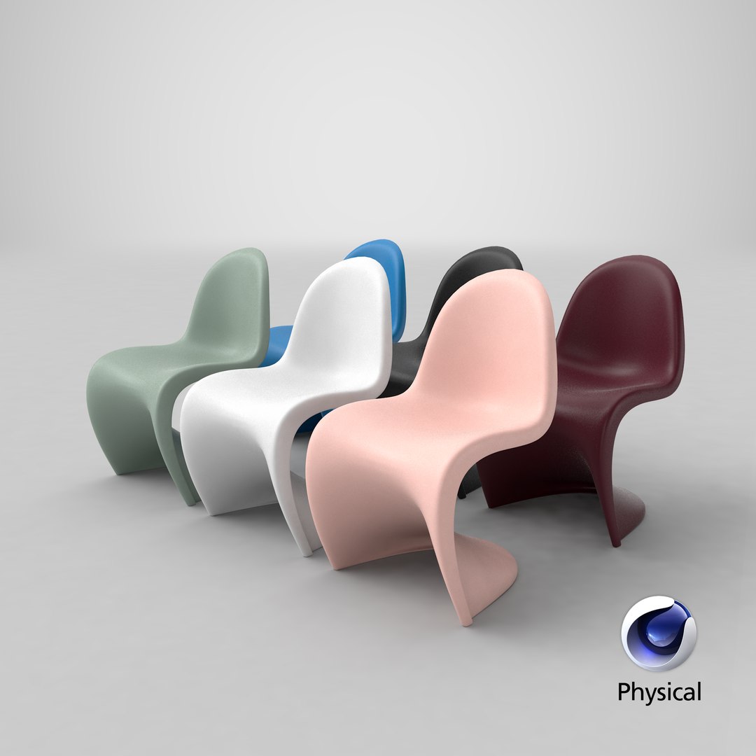 Panton Chair By Verner Panton 3D Model - TurboSquid 1828042