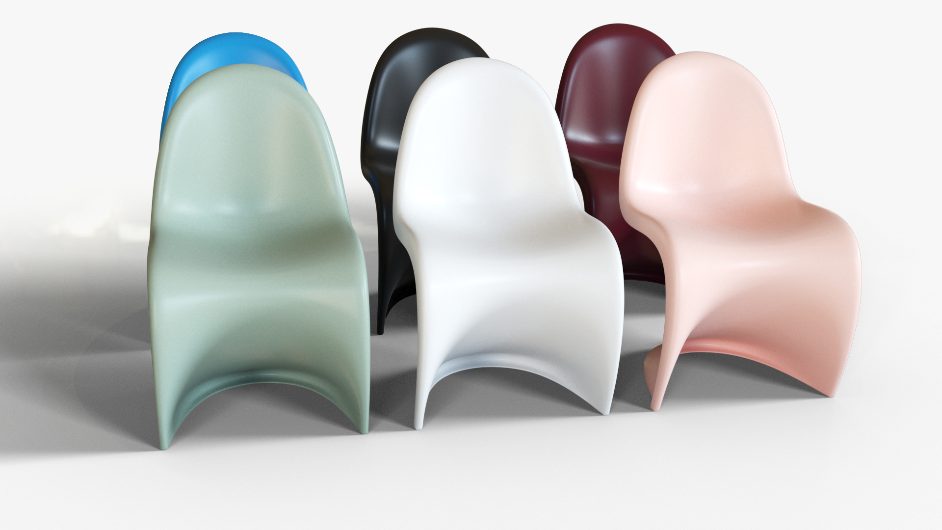 Panton Chair By Verner Panton 3D Model - TurboSquid 1828042