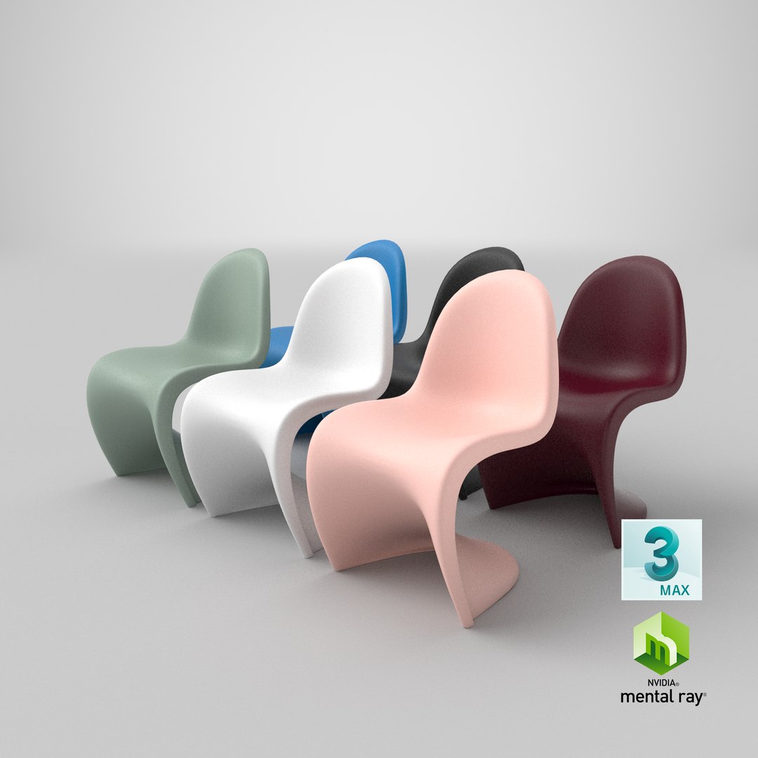 Panton Chair By Verner Panton 3D Model - TurboSquid 1828042
