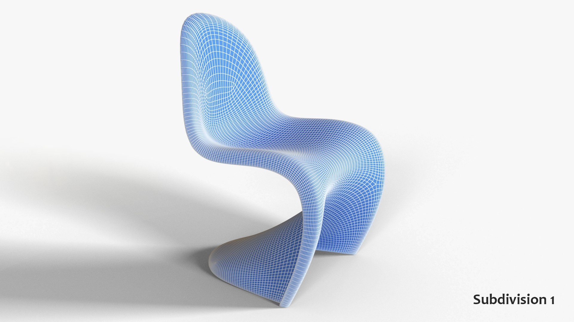 Panton Chair By Verner Panton 3D Model - TurboSquid 1828042