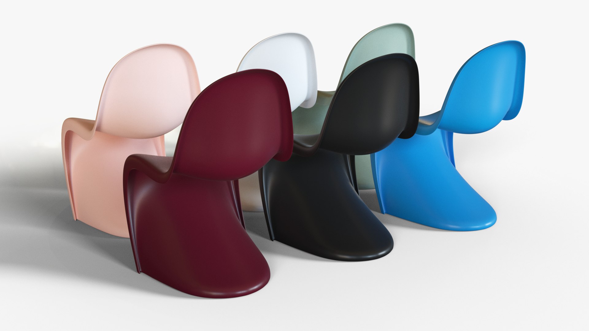 Panton Chair By Verner Panton 3D Model - TurboSquid 1828042