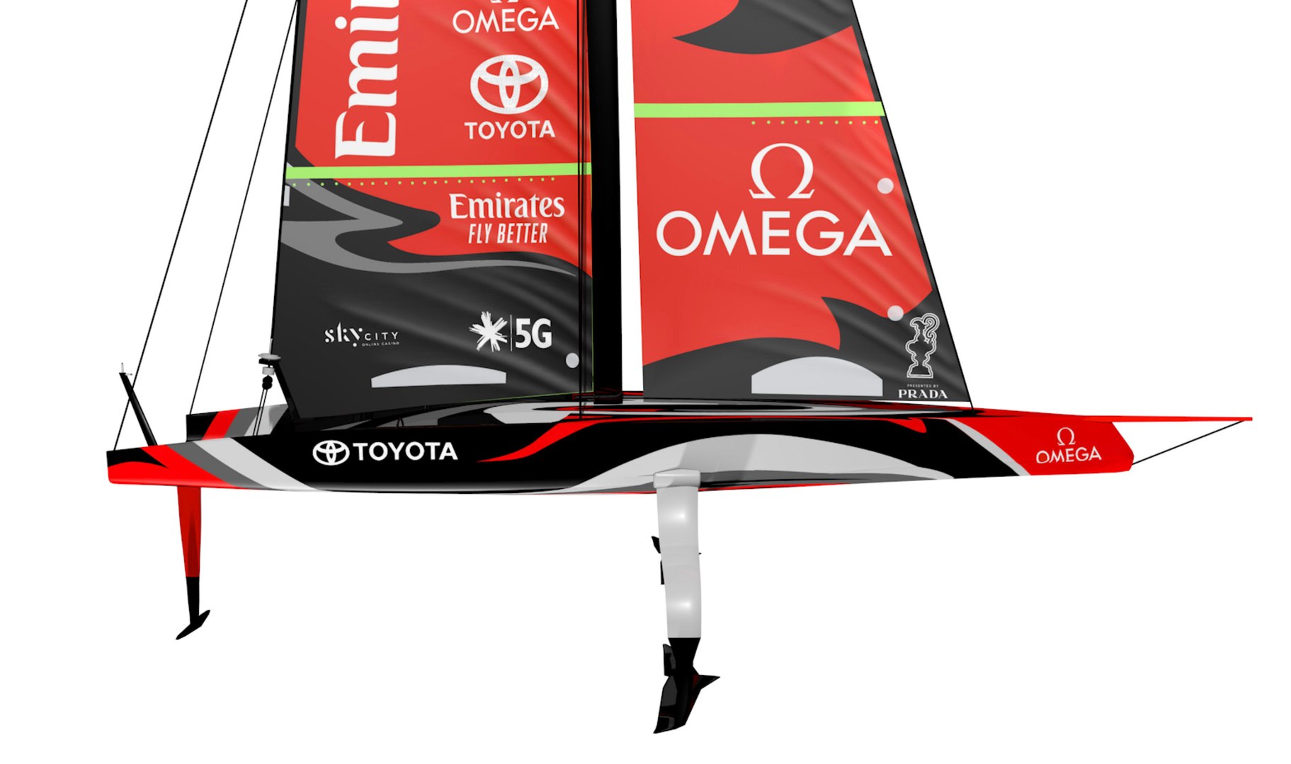 Te Ac75 Yacht Model - TurboSquid 1683299