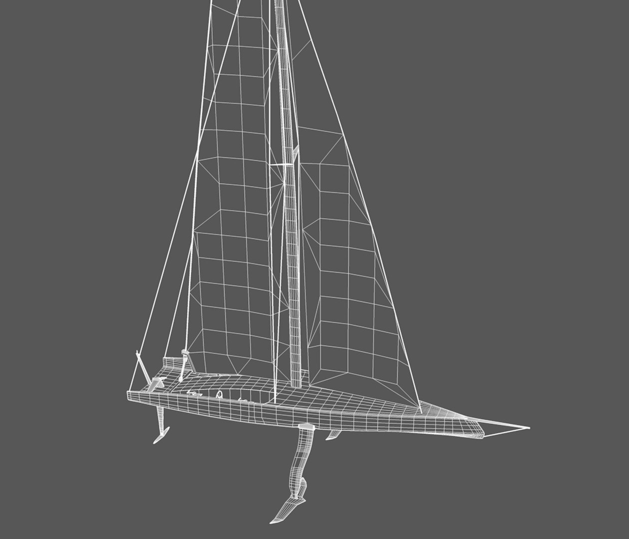 Te Ac75 Yacht Model - TurboSquid 1683299