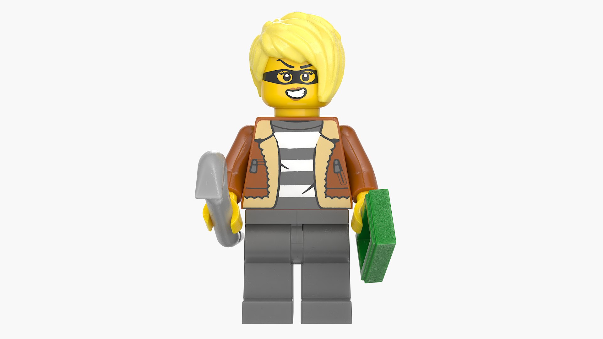 Lego Minifig Female Crook 3D Model - TurboSquid 2280996
