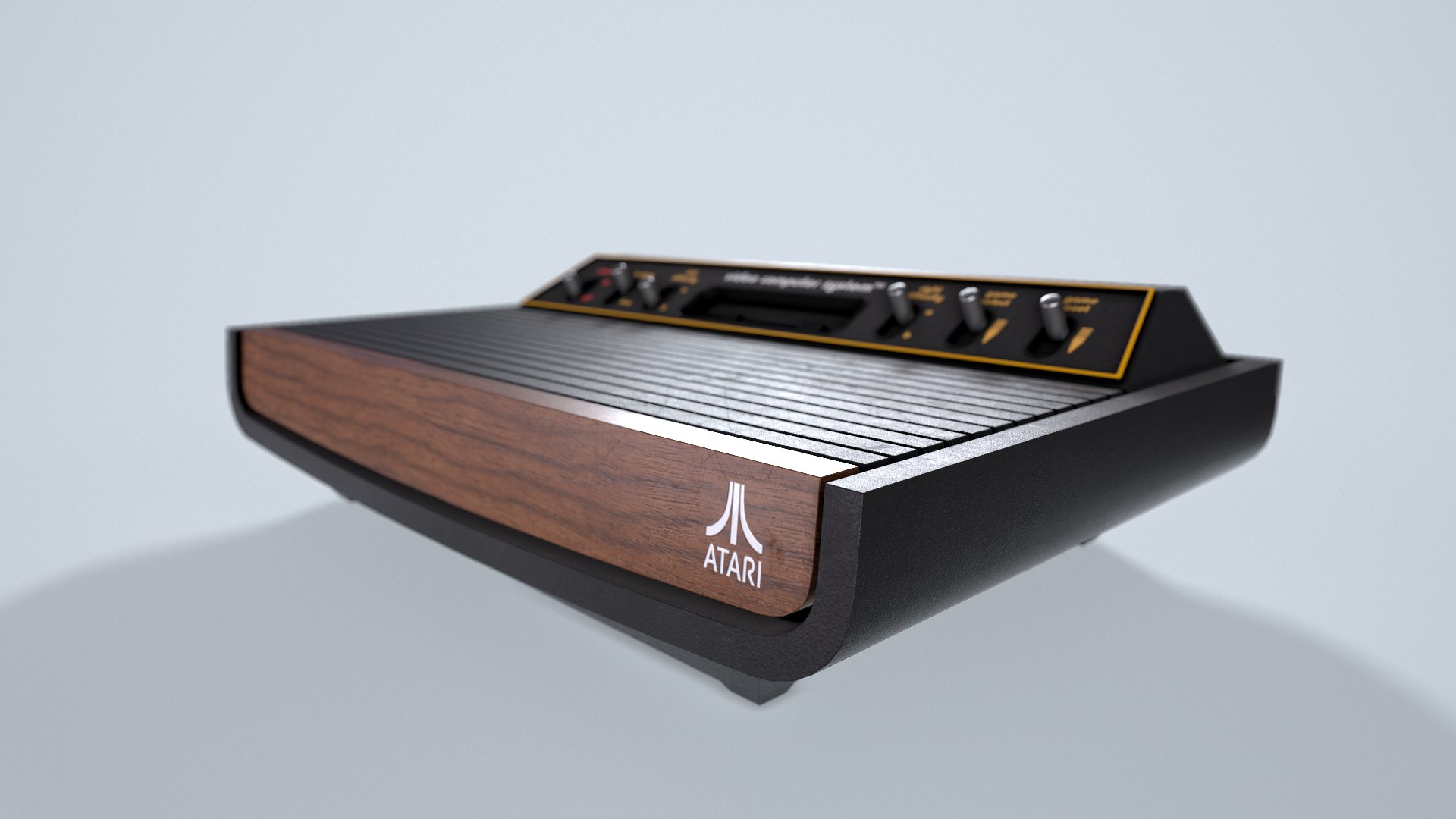 3D Atari 2600 Model - TurboSquid 1715436
