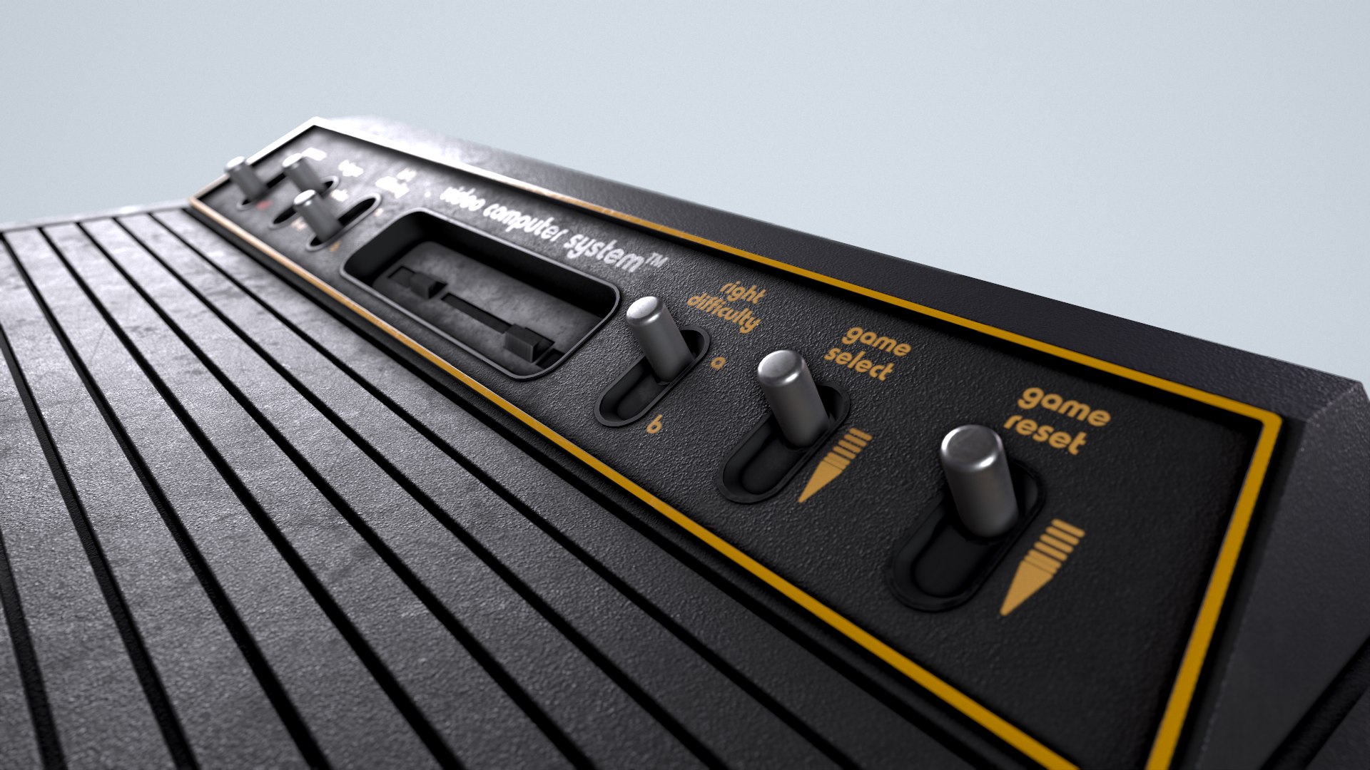 3D Atari 2600 Model - TurboSquid 1715436